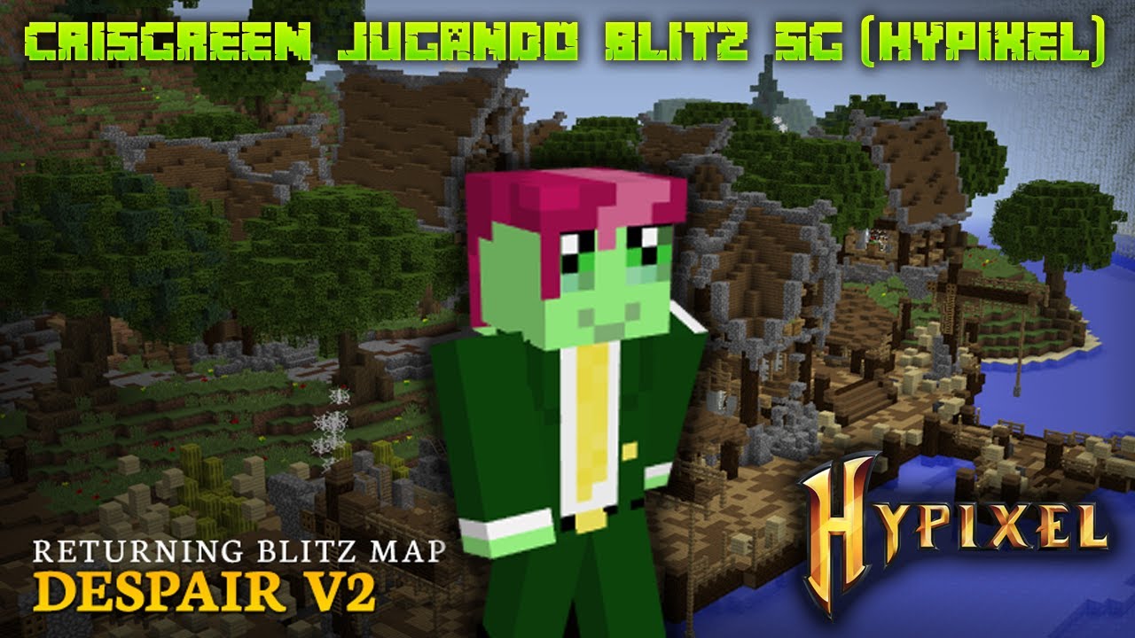 CRISGREEN jugando Blitz SG (Hypixel) 😲🤯 - YouTube