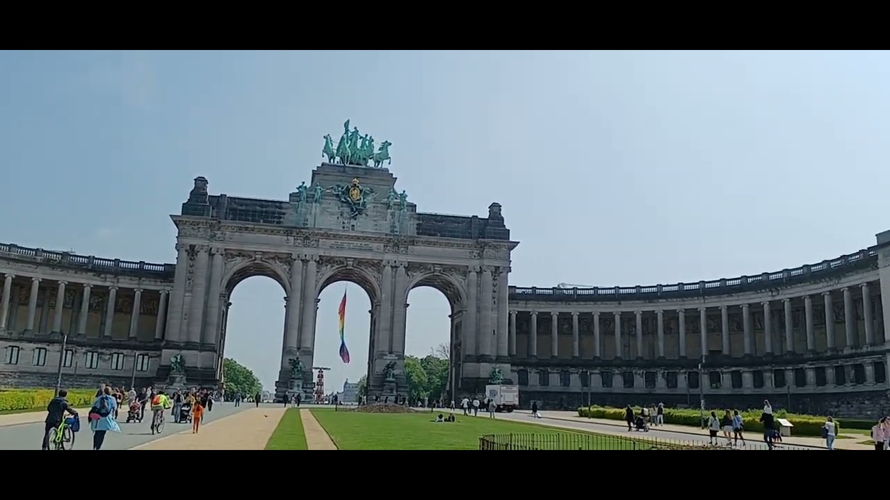 Parque del Cincuentenario | Viaje a Bruselas - YouTube