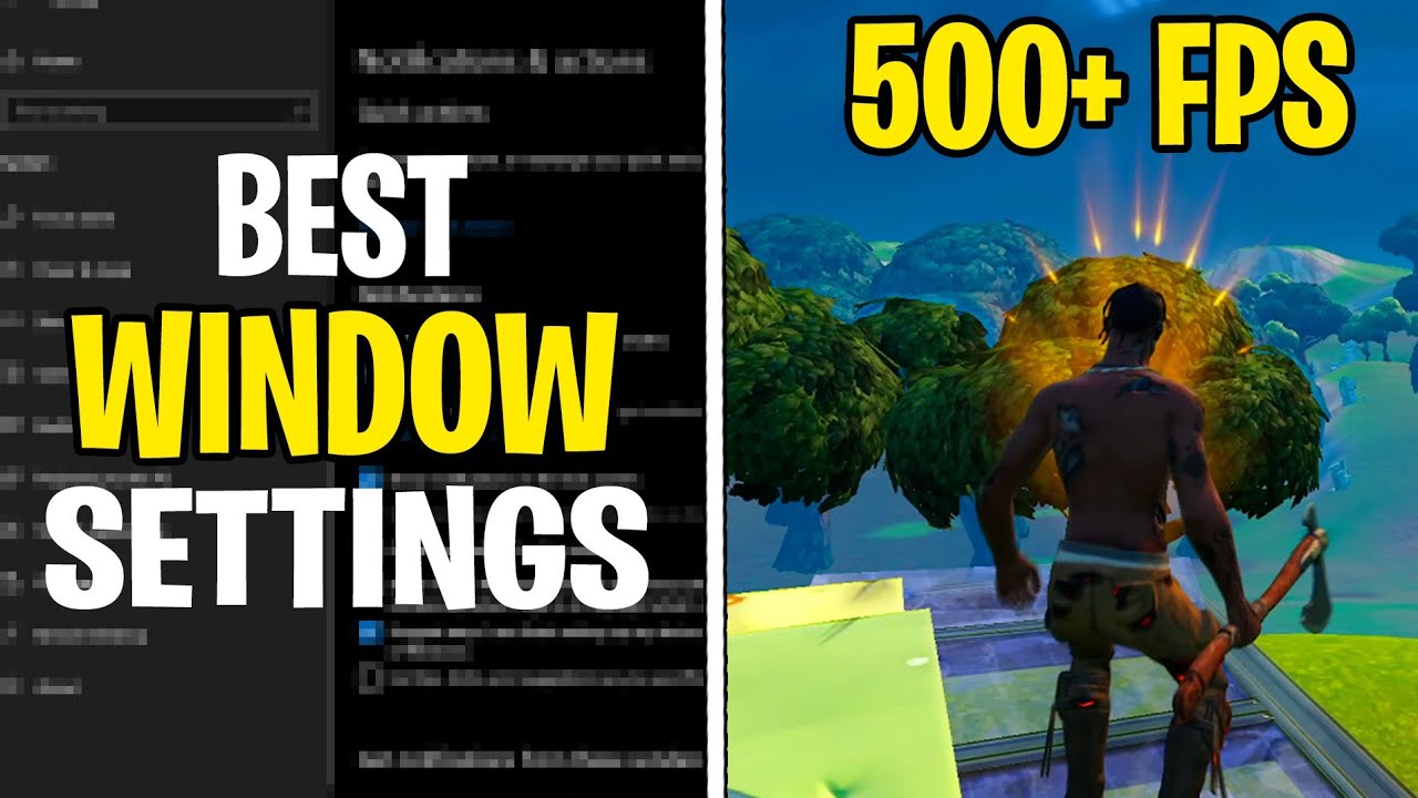 New Chapter 5: How To Get ULTRA LOW Graphics In Fortnite! (FPS BOOST) 0 ...