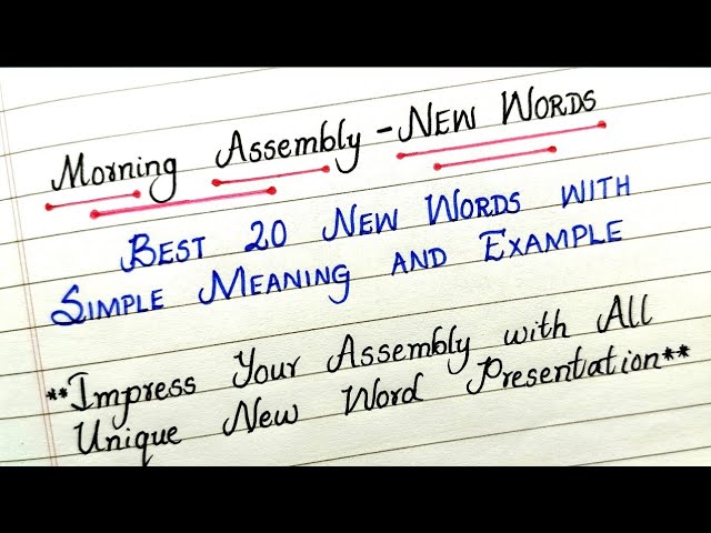 New Uncommon Words The Oxter English Dictionary : Uncommon Words Used