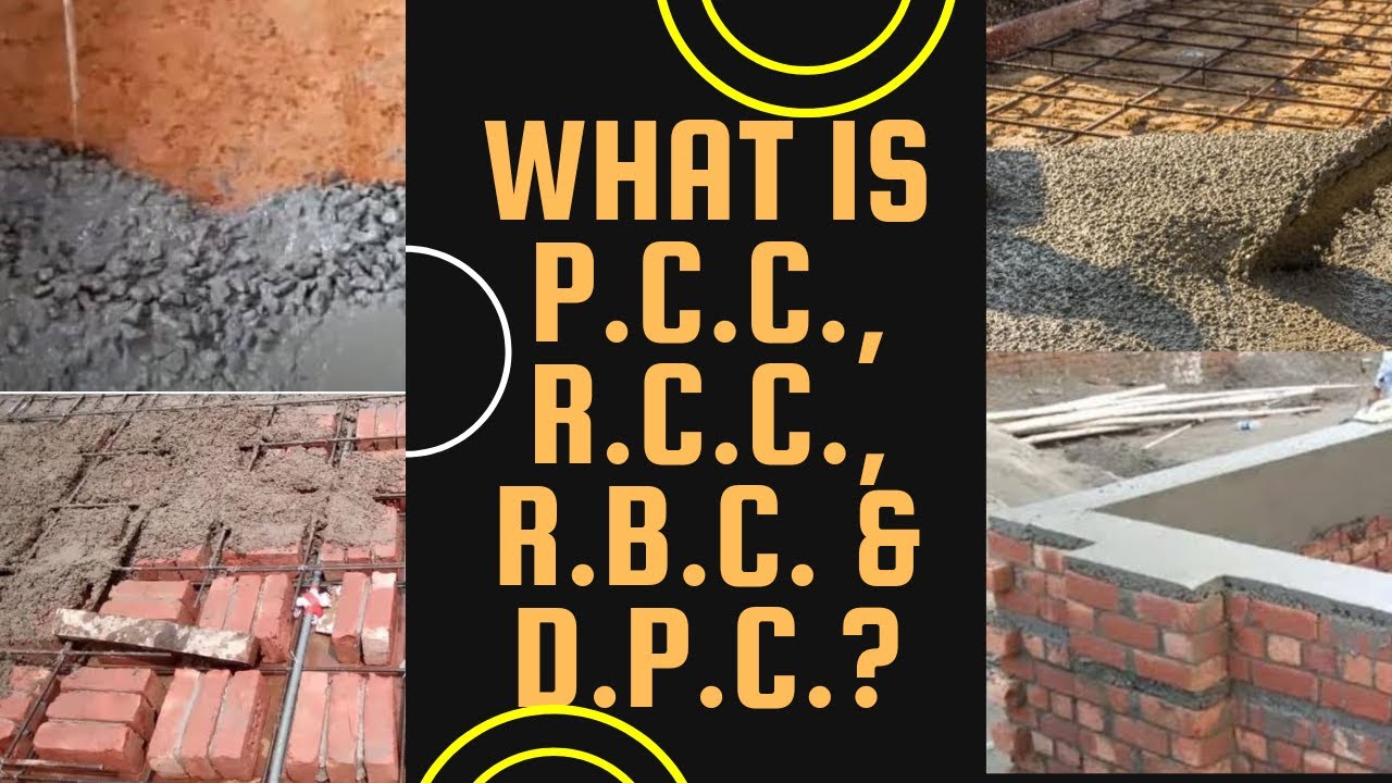 Difference between PCC, RCC, RBC and DPC | Er. Shubham Chaurasiya - YouTube