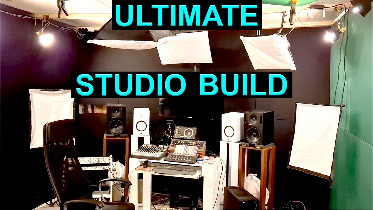 From Blank Slate to Pro Studio 🎛️ Part 2: Acoustic Panels, Speakers ...