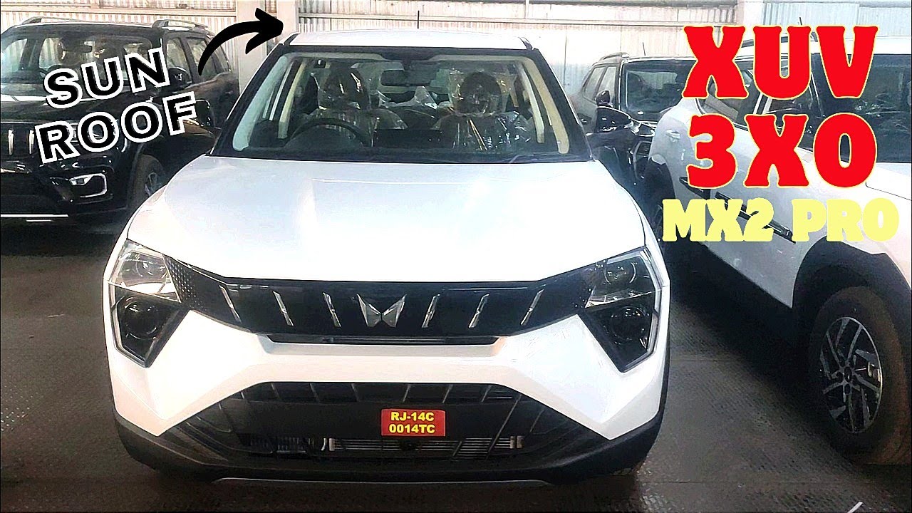 Mahindra XUV 3XO MX2 Pro Walkaround and Features | Aman Verma - YouTube