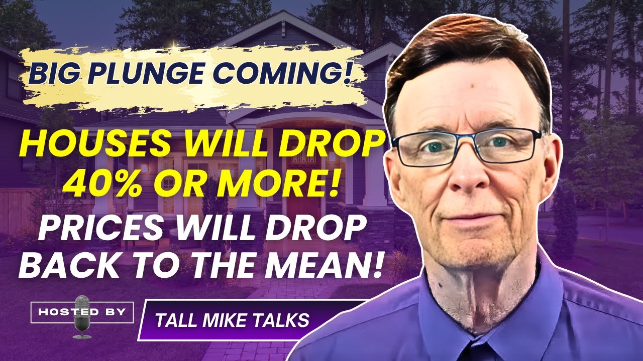 THE BIG PLUNGE WILL SEND STOCKS AND HOUSING DOWN BIG! Housing Market ...