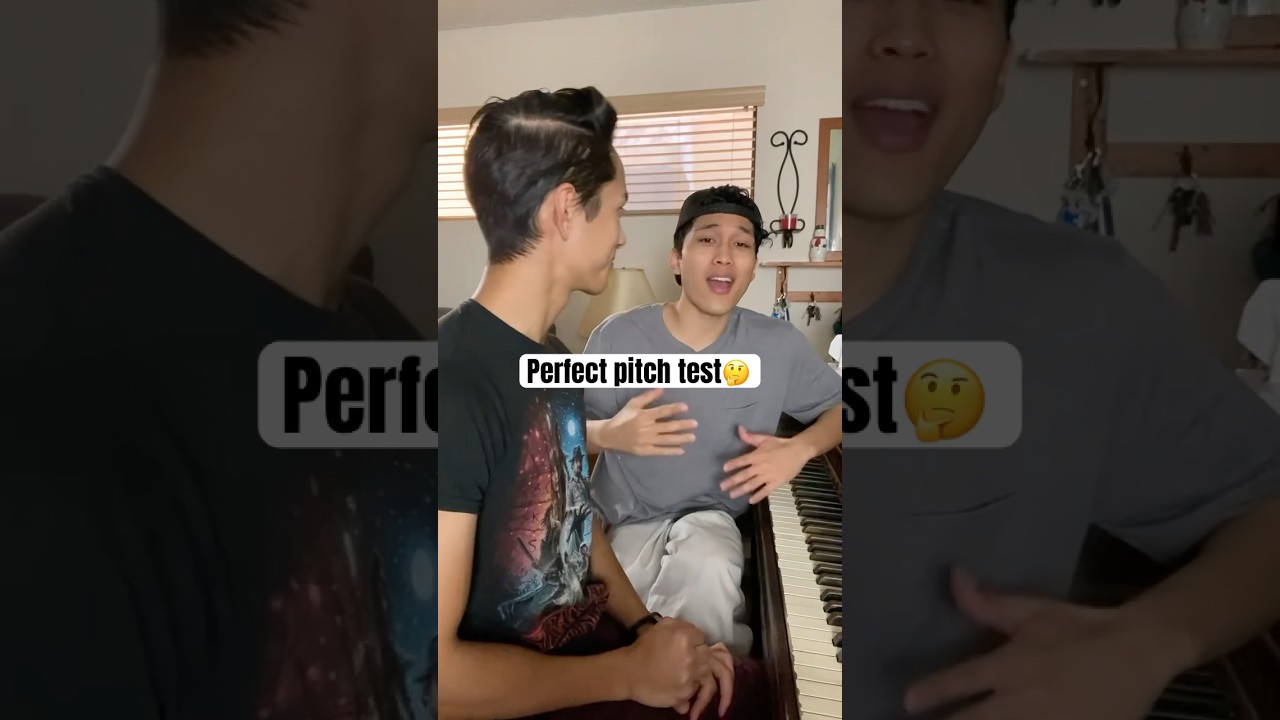Pitch test body edition🎵 #perfectpitch - YouTube