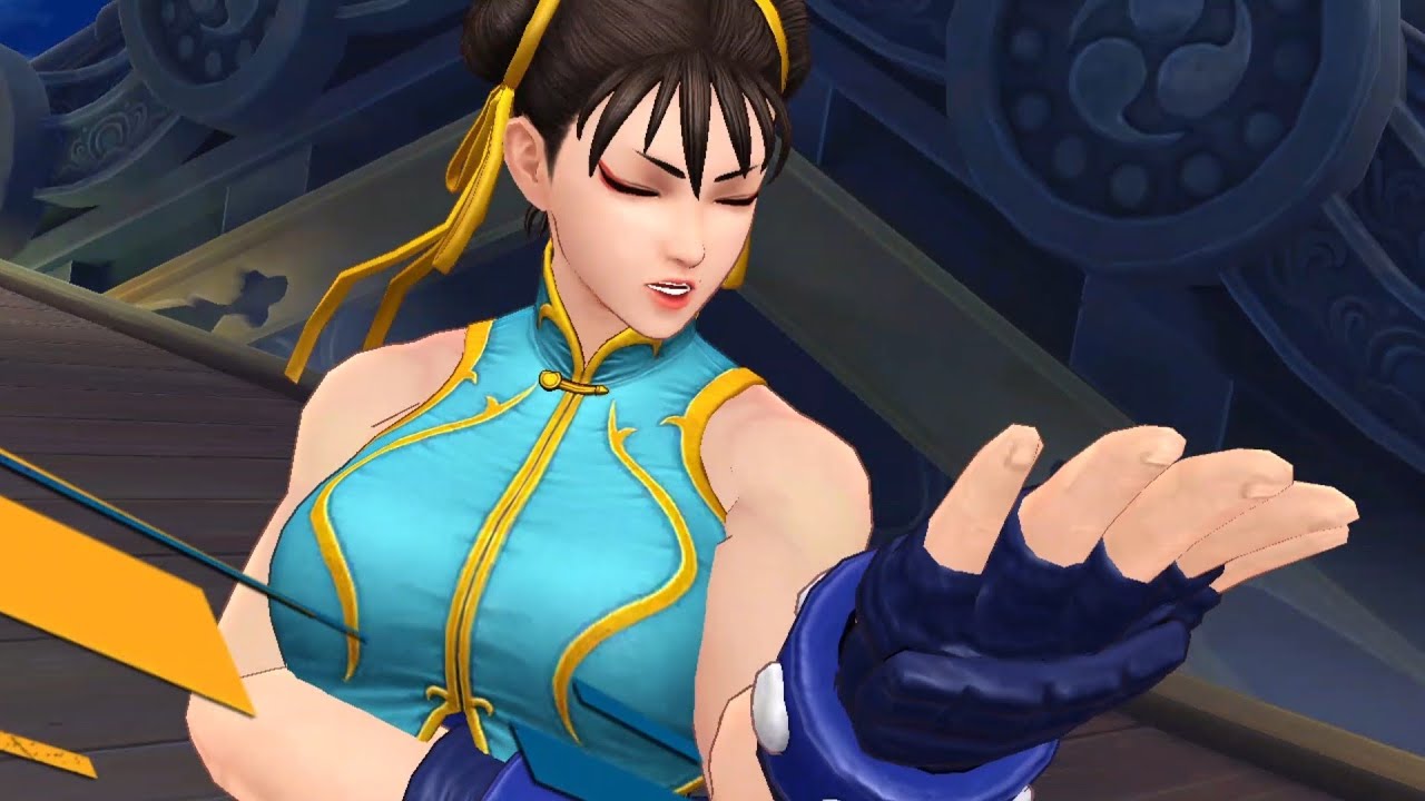 A5 CHUN LI VS RYU GUILD RAID BOSS - KOF ALL STARS X STREET FIGHTER V ...