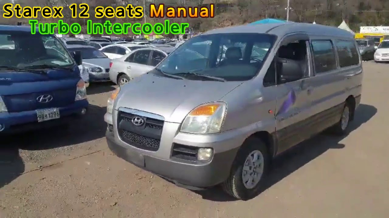 스타렉스 12인승 터보 인터쿨러 Starex 12seats Turbo intercooler - YouTube