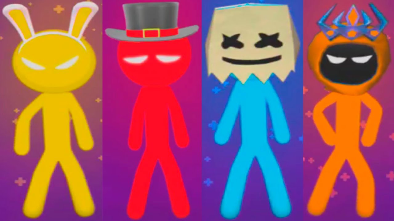 THE STICKMAN MINI GAMES TOURNAMENT Gameplay Walkthrough STICKMAN PARTY ...