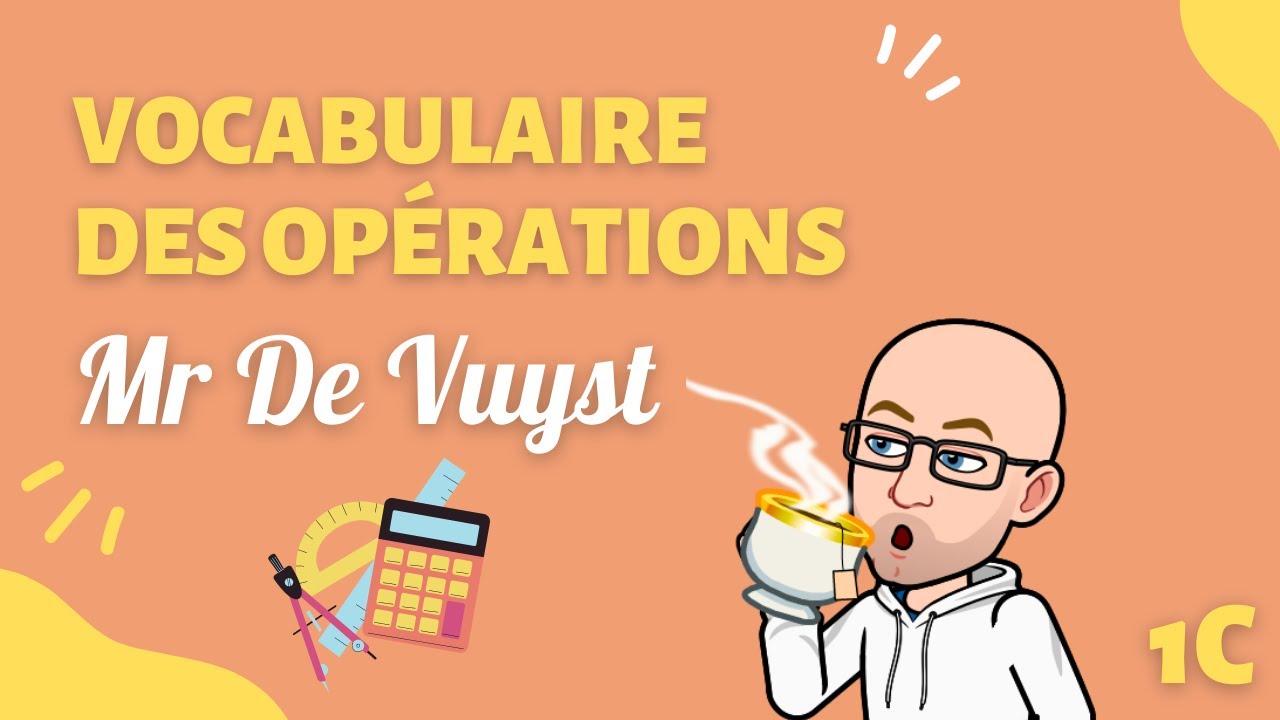 Maîtrise le vocabulaire des quatre opérations - YouTube