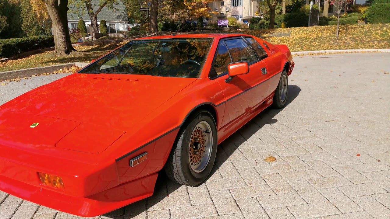 1978 Lotus Esprit S1 - Gentry Lane - YouTube