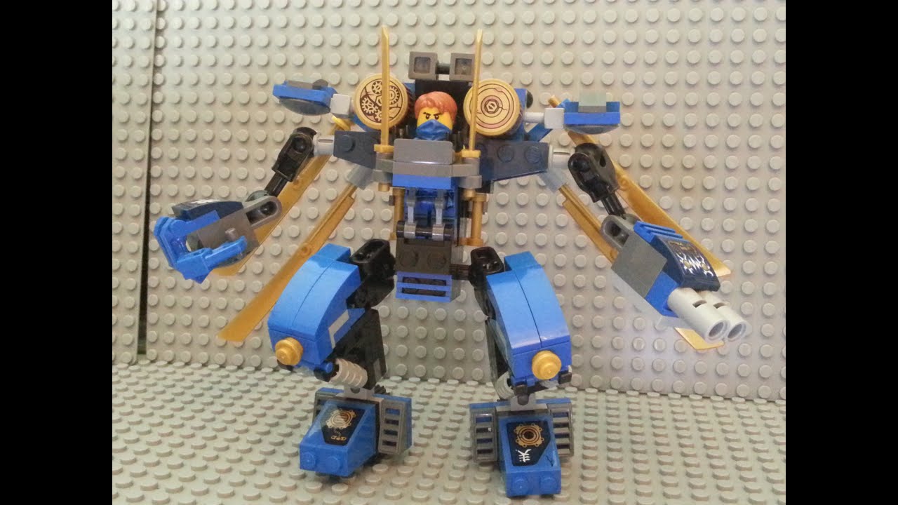 Ninjago Moc - Jay's Electro Mech - YouTube