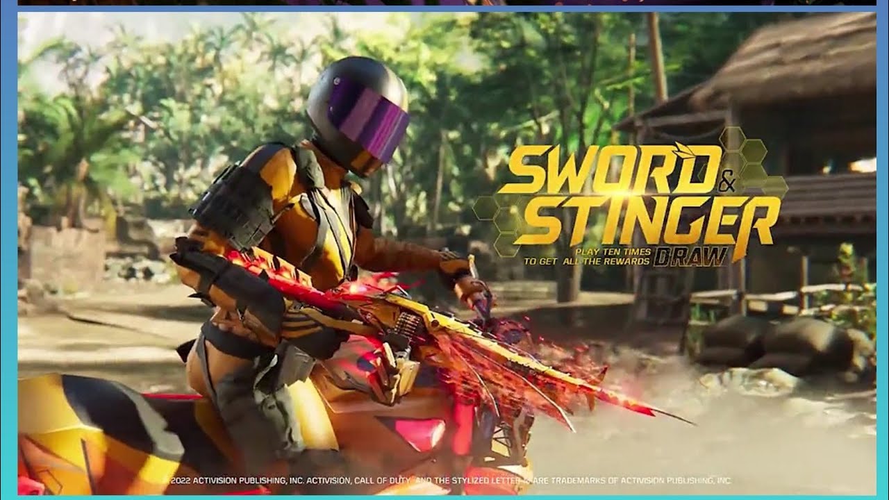 Sword & Stinger Draw Showcase Cod Mobile | Sword And Stinger Draw ...