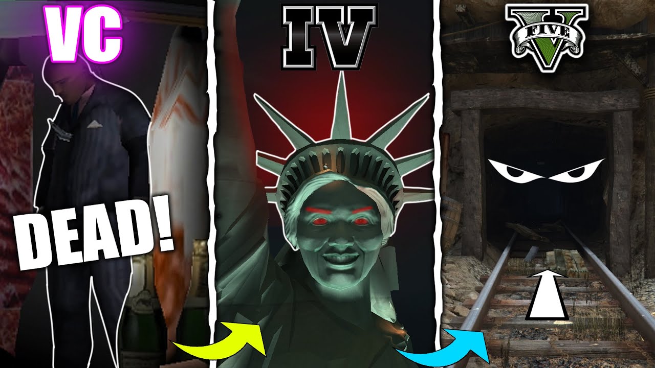 Most CREEPY/HORROR Things in GTA Games (GTA 3 → GTA 5) - YouTube