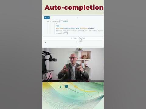 Boost your code with Databricks Autocomplete! - YouTube
