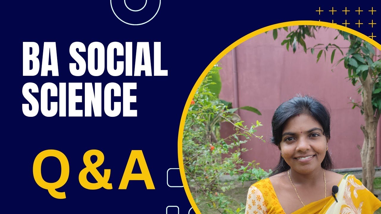 BA Social Science 2023 /Open University Courses/Update in Tamil - YouTube
