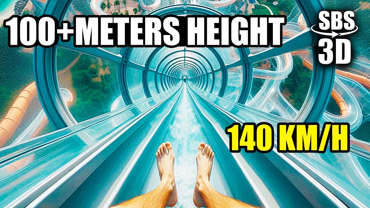 VR EXTREME Water Slide Experience - YouTube