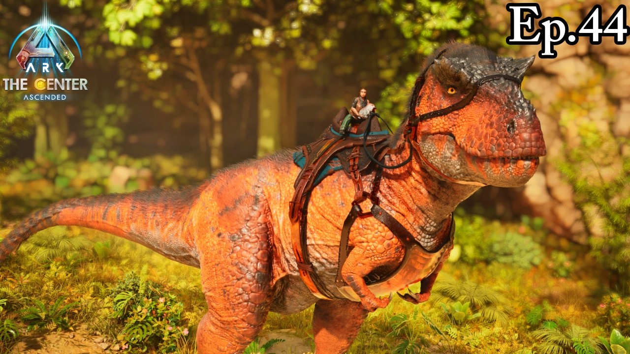 Growing Up A Paleo T-Rex With The Most Amazing Color Mutation!!! | Ark: The Center Ep.43 - YouTube