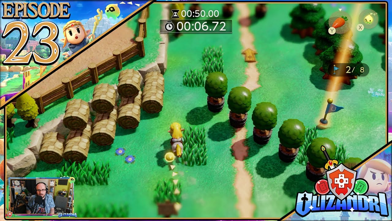 The Legend Of Zelda: Echoes Of Wisdom - Hyrule Ranch Flag Races & Dohna ...