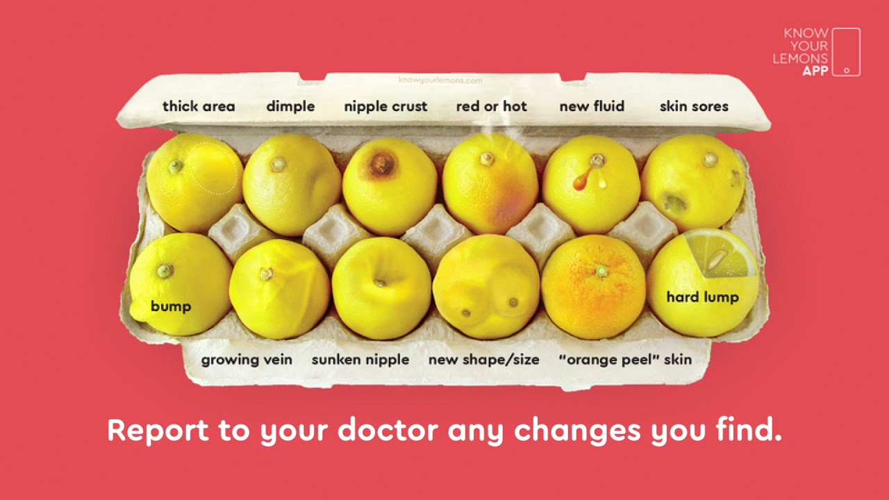 Increase Mammograms with our Know Your Lemons Breast App and Screening ...