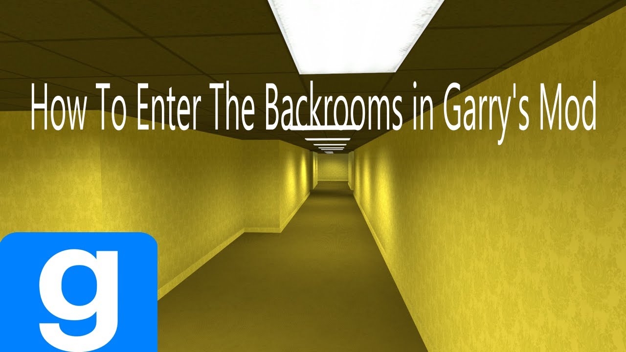How To Enter The Backrooms In Garry's Mod ( Part 1 ) - YouTube