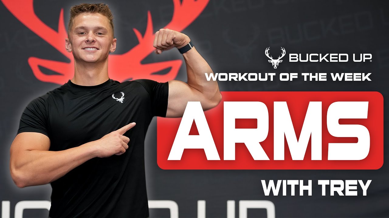 KILLER Arm Hypertrophy Workout | Bucked Up Workout of the Week - YouTube