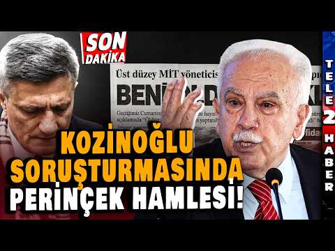 Kozinoğlu soruşturmasında flaş gelişmeler: Doğu Perinçek ifade verdi! 1 tutuklama daha!