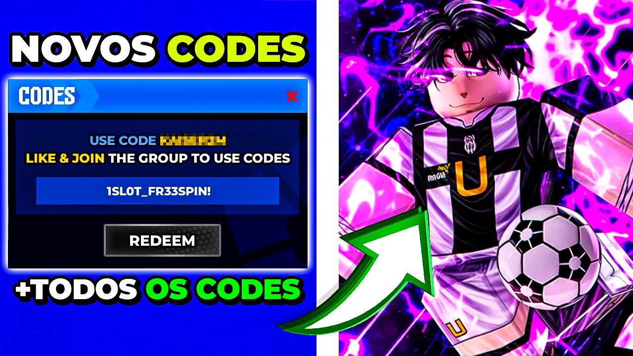 NOVOS CÓDIGOS DO BLUE LOCK RIVALS + TODOS OS CÓDIGOS ATIVOS DE GIROS ...