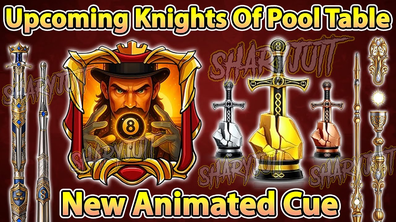 🤯 8 Ball Pool - Upcoming Knights Of The Pool Table Season - New ...