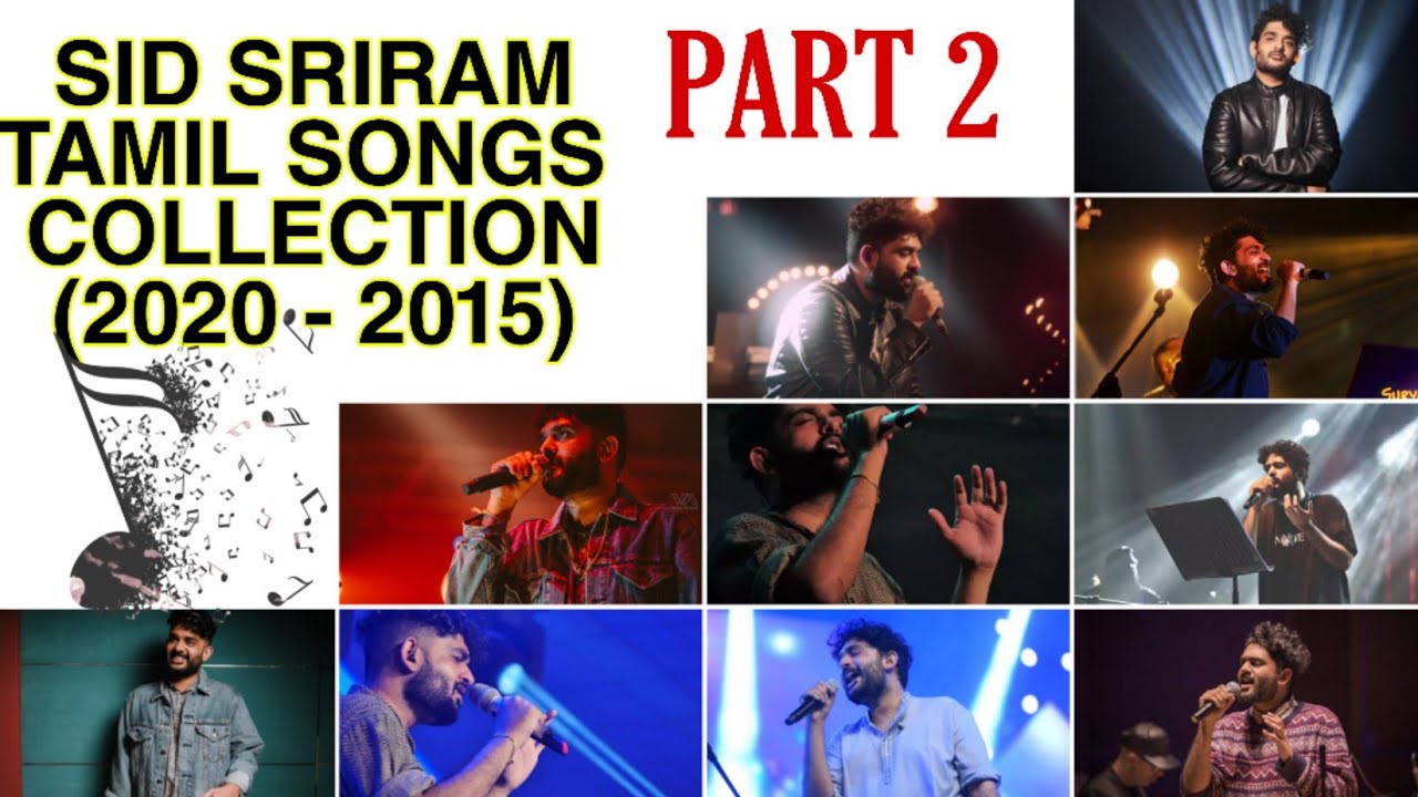 Sid Sriram Jukebox Tamil 2020 | Sid Sriram Melody Songs Playlist | Sid ...