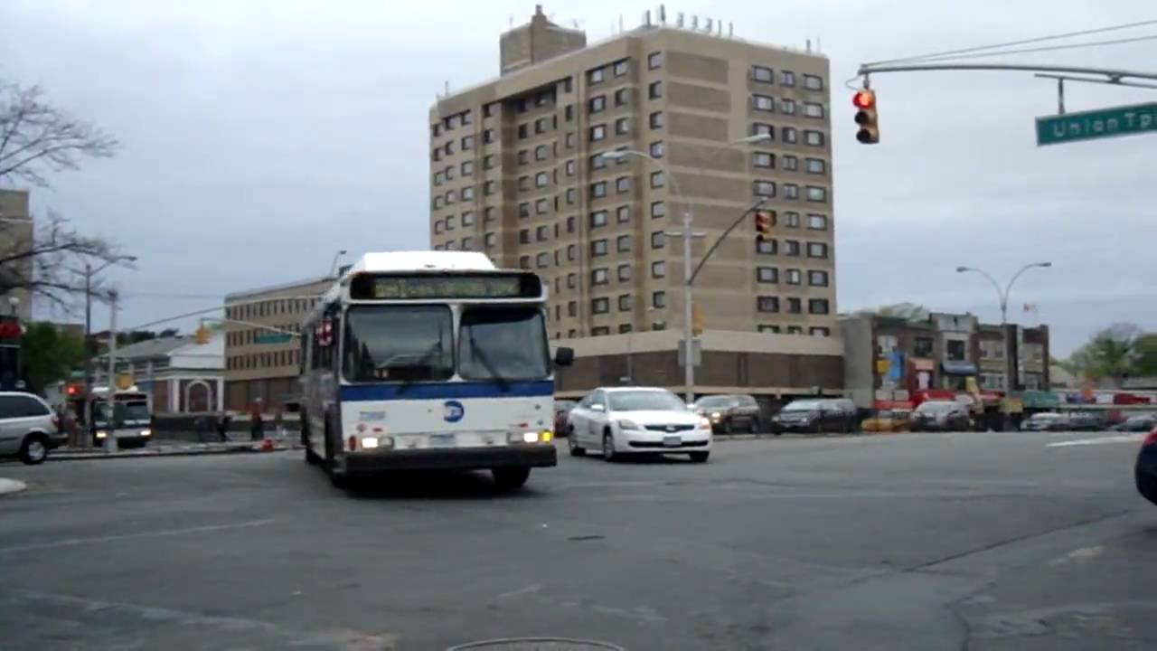 MTA Bus : MCI D4500CL & Orion V CNG 7268 On The QM1 & QM1A @ Kew ...