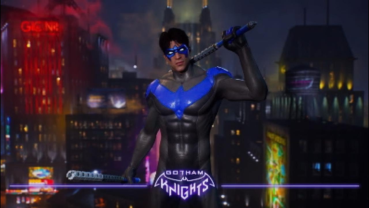 Gotham knights - Nightwing - flawless Combat & Acrobat - [PS5 1080p ...