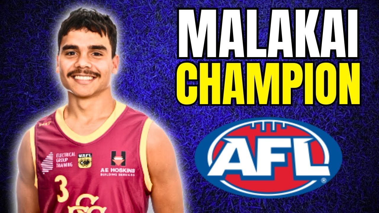2024 AFL Draft | Malakai Champion Profile - YouTube