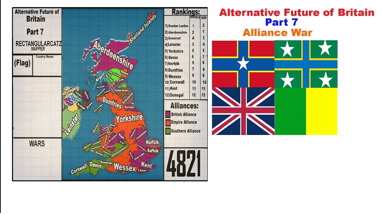 Alternative Future of Britain-Part 7-Alliance War - YouTube