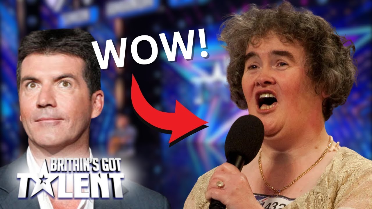 Susan Boyle's Audition! | Britain's Got Talent Greatest Moments ...