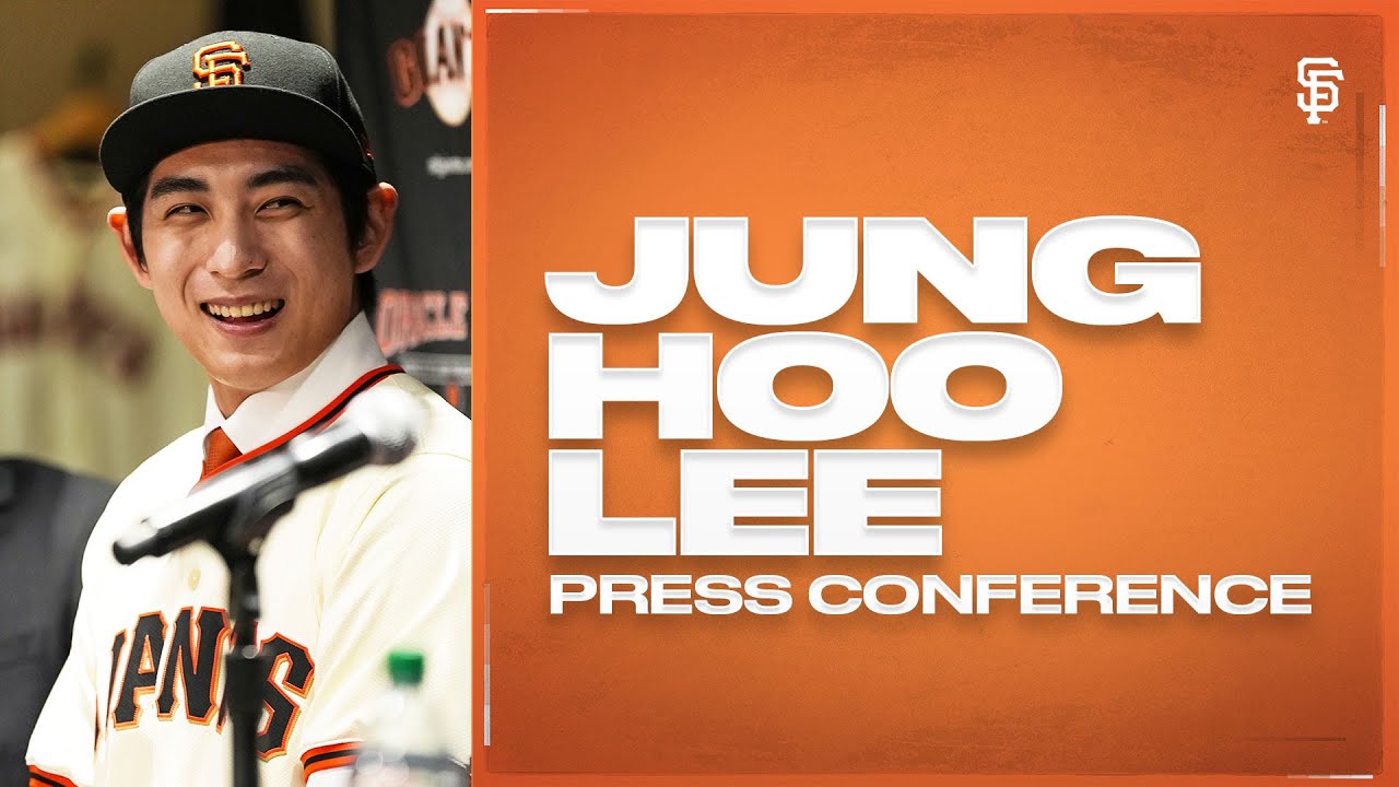 Jung Hoo Lee San Francisco Giants Introductory Press Conference | South ...