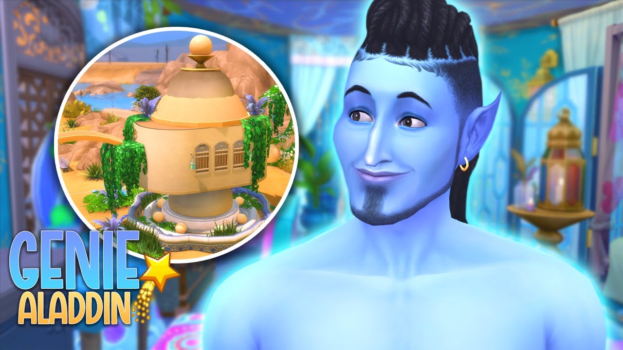 🧞 Genie | Aladdin | 🧞 | The Disney Save | Sims 4 CAS - YouTube