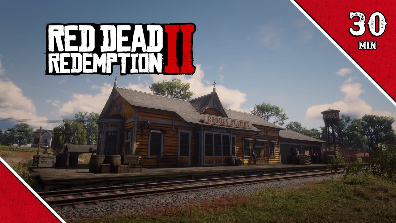 Red Dead Redemption 2 "Rhodes Station" [ 4K ] - YouTube