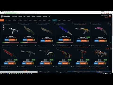 OPSKINS-Jak wygląda kupowanie skinów do CS:GO - YouTube