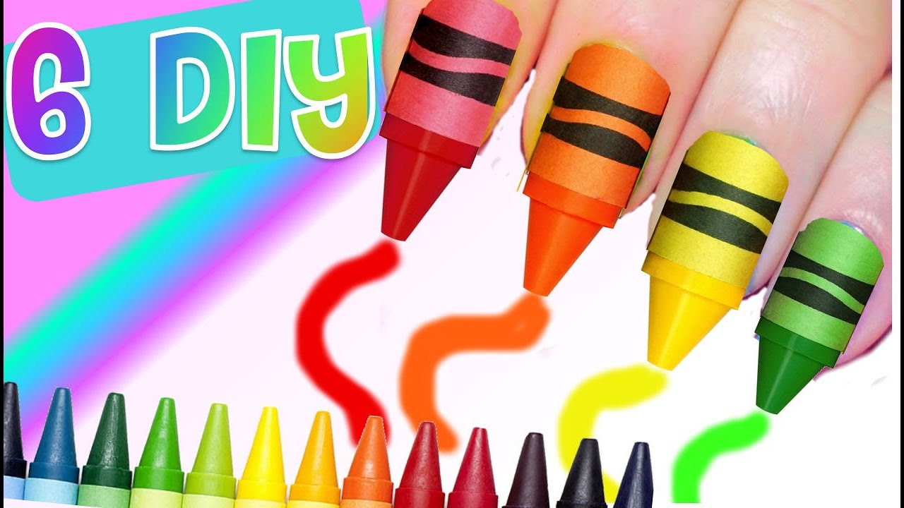 6 ideas to recycle old crayons 🖍 bright easy crafts easy 5 minutes ...