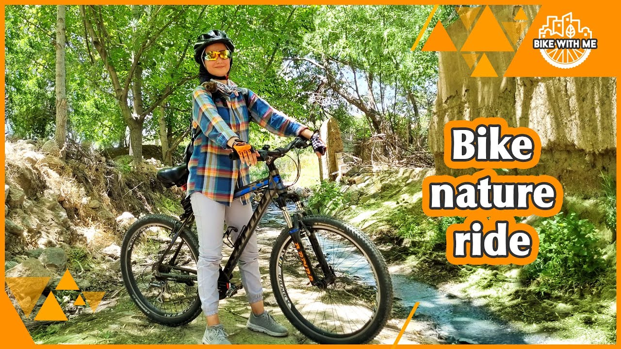 Virtual bike ride in nature on country road | Wonderful break on a bike ...