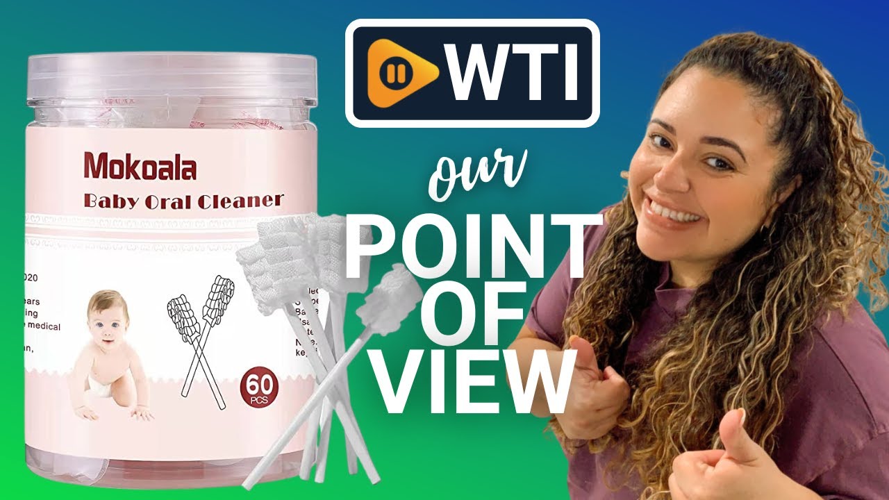 Mokoala Baby Tongue Cleaner | Our Point Of View - YouTube