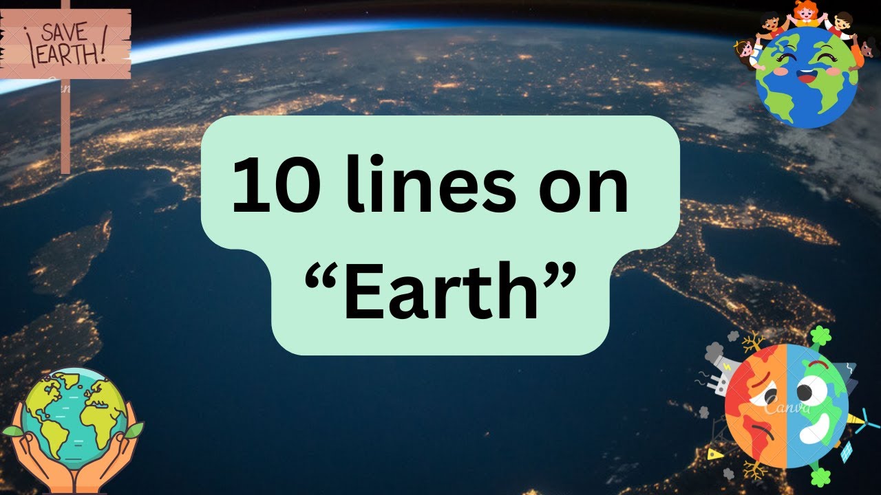 10 Lines On The Earth 🌎 | Essay On The Earth In English | Easy ...