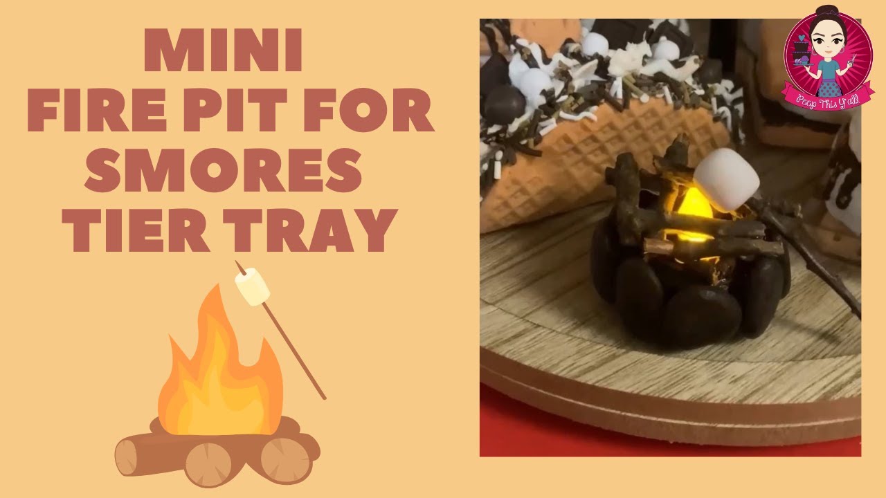 Let’s make a mini fire pit prop with Dollar Tree supplies! #smores # ...