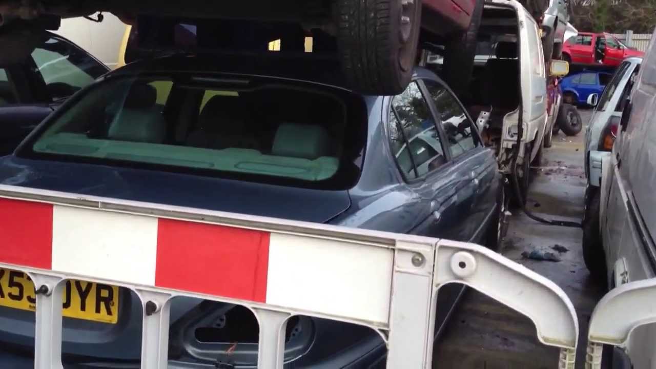 Scrapyard jaguar uk - YouTube