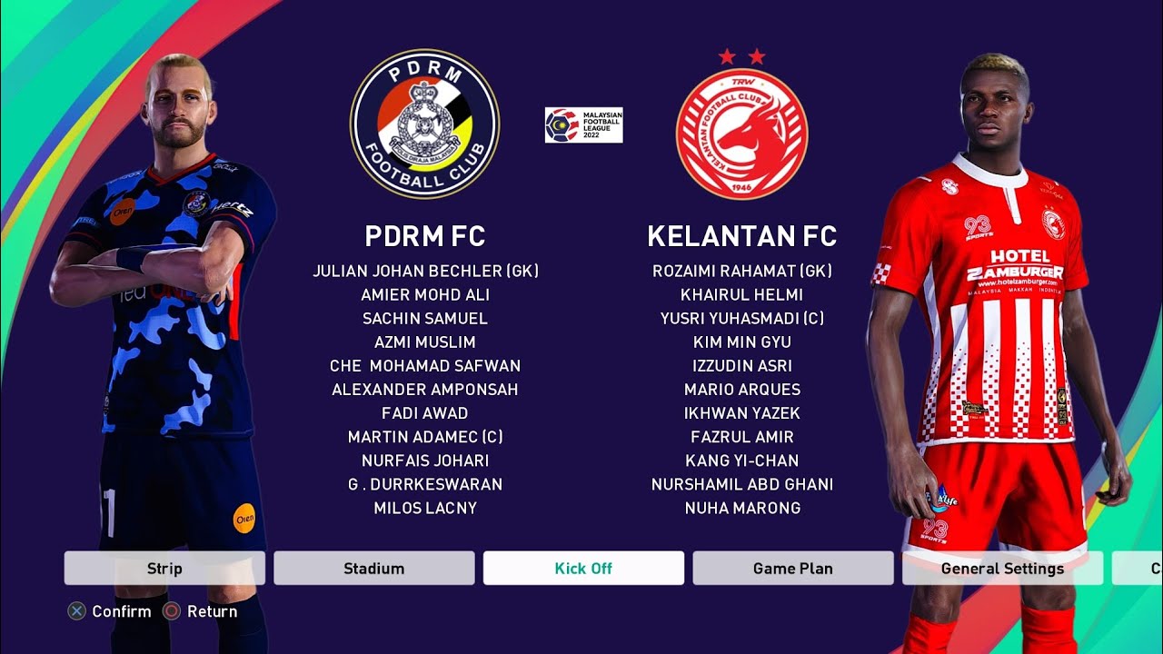 PDRM FC 2-0 Kelantan FC | Friendly Match Highlights 2023 | NK.77 - YouTube