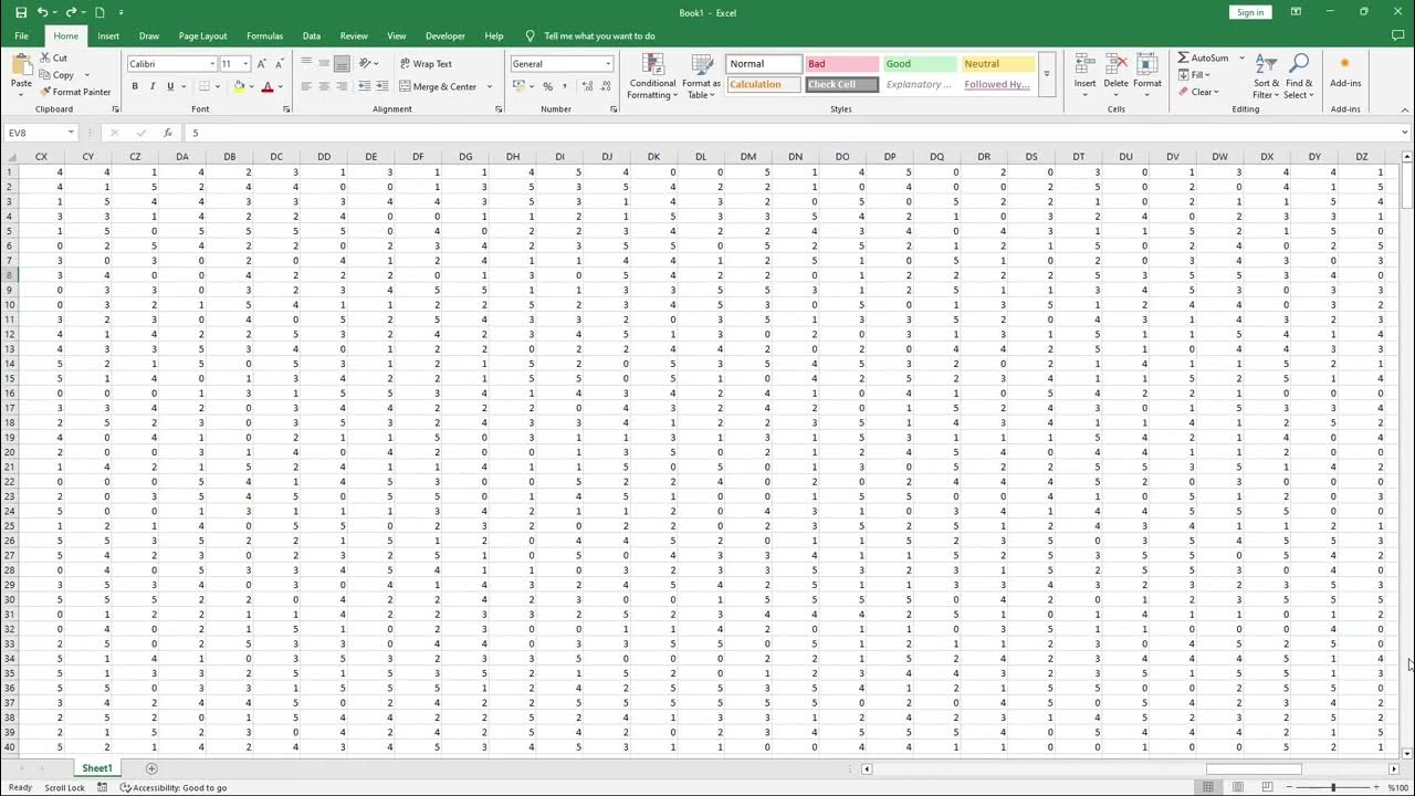 Excel 2019 Tutorial - 1.35. Navigating with your keyboard - 12 - YouTube
