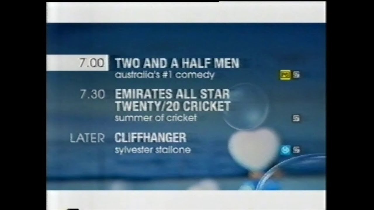 Channel Nine - Lineup (14.11.2008) - YouTube