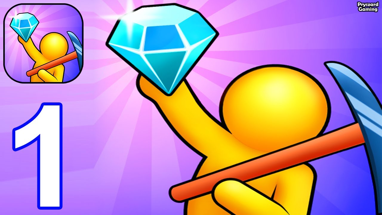 Rocky Ore - Gameplay Walkthrough Part 1 Stickman Dig Deep Rocky Ore ...