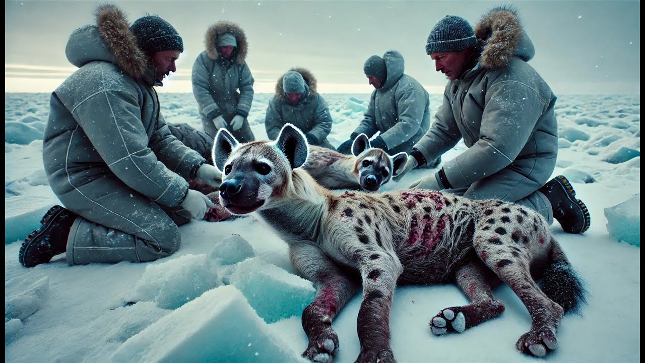 Surviving the Arctic: The Rescue of Two Hyenas - YouTube