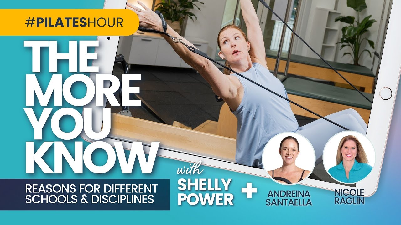 Pilates Hour #145 - The More You Know with Shelly Power, Andreina ...